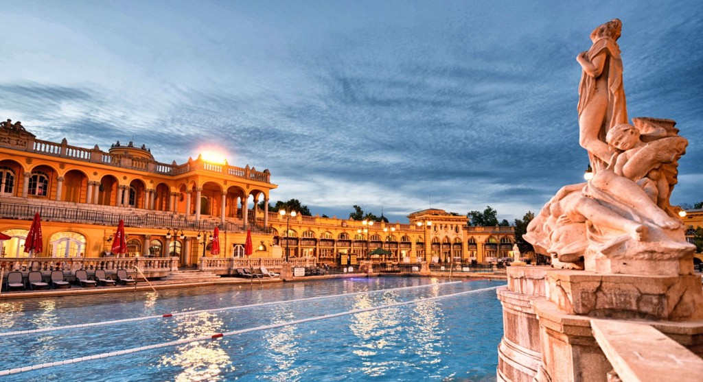 Up to My Earlobes in Hot Water, in Budapest’s Best Bath – Camerons ...