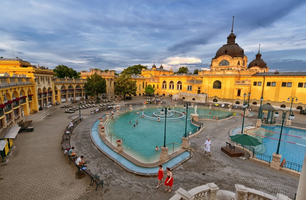 Up to My Earlobes in Hot Water, in Budapest’s Best Bath – Camerons ...